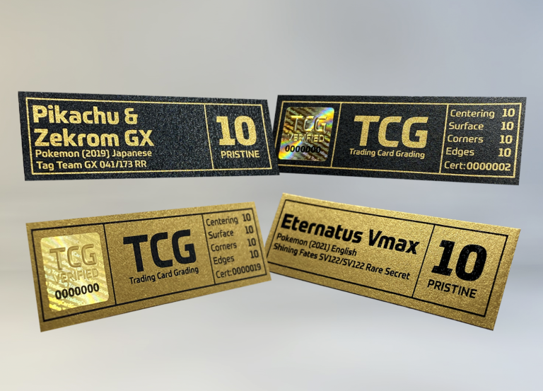 Design TCG Trading Card Grading
